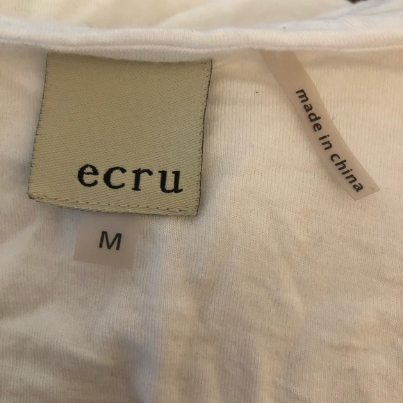 ecru | Tops | M Ecru Tank Top | Poshmark